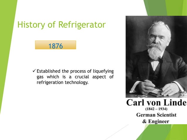 History of refrigerator | PPTX