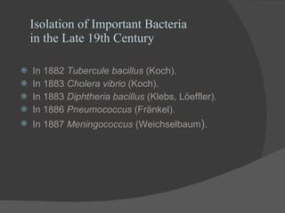 History of microbiology,by jitendra pandey,mgm medical clg mumbai, | PPT