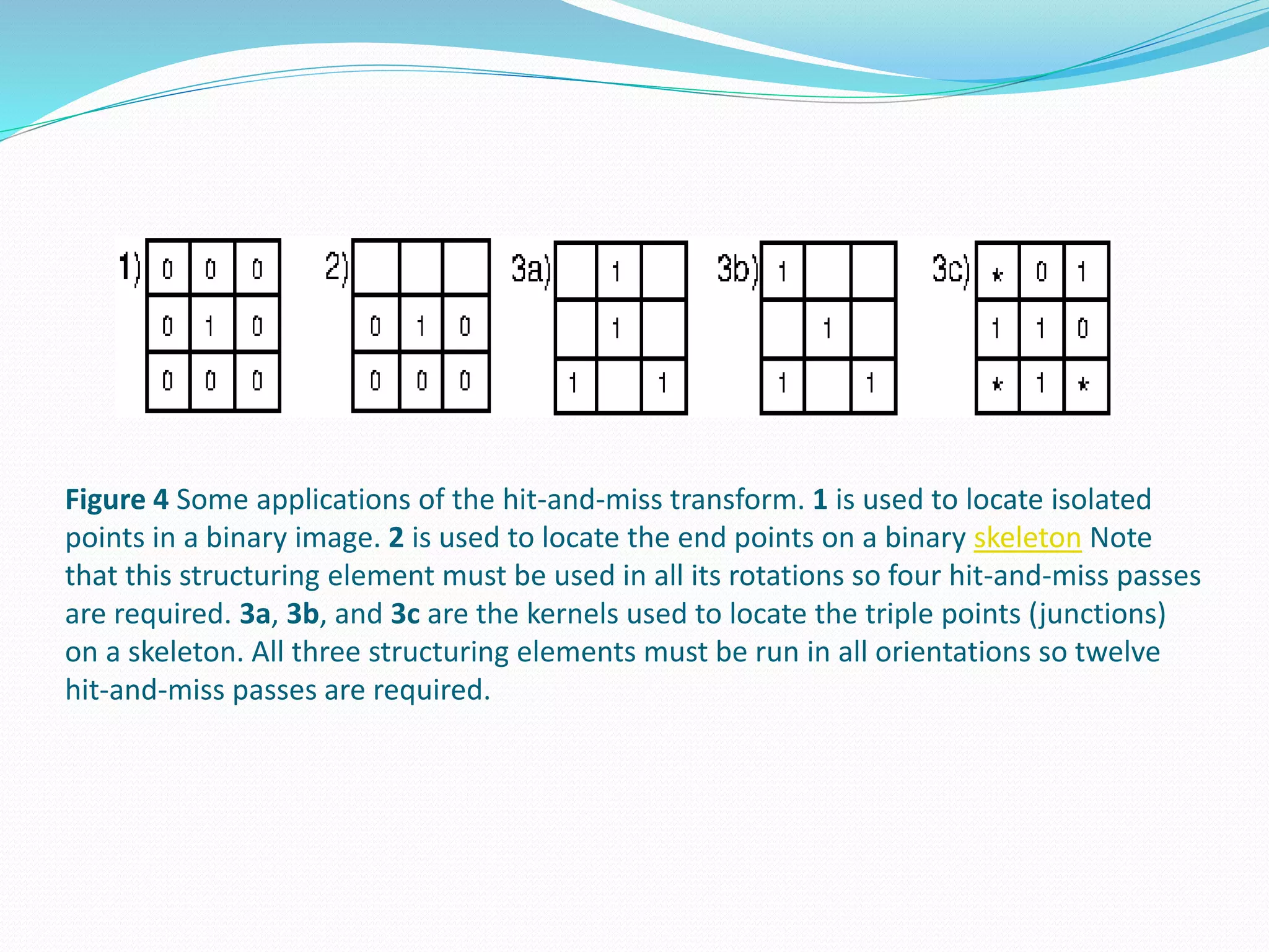 Hit and-miss transform | PPTX