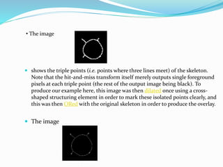Hit and-miss transform | PPTX