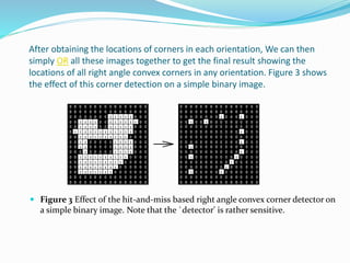 Hit and-miss transform | PPTX