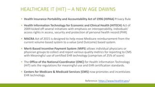 Heathcare IT (HIT) : The Time Is Now | PPT