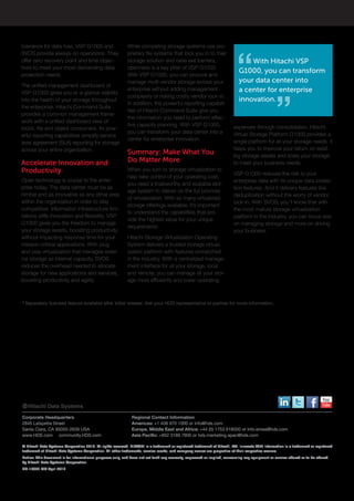 Hitachi comparative-virtual-storage-platform-g1000 | PDF