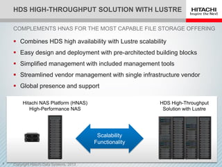High Throughput Storage for Production Environments | PDF