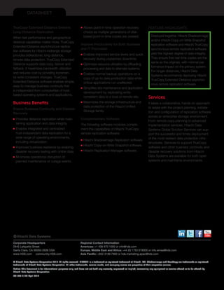 Hitachi datasheet-remote-replication-for-midrange-storage-solutions | PDF