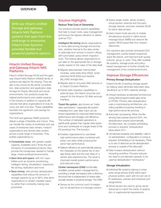 Hitachi overview-brochure-hus-hnas-family | PDF