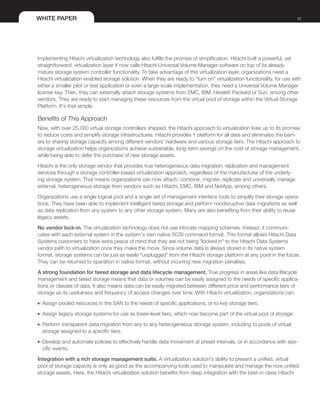 Solve the Top 6 Enterprise Storage Issues White Paper | PDF