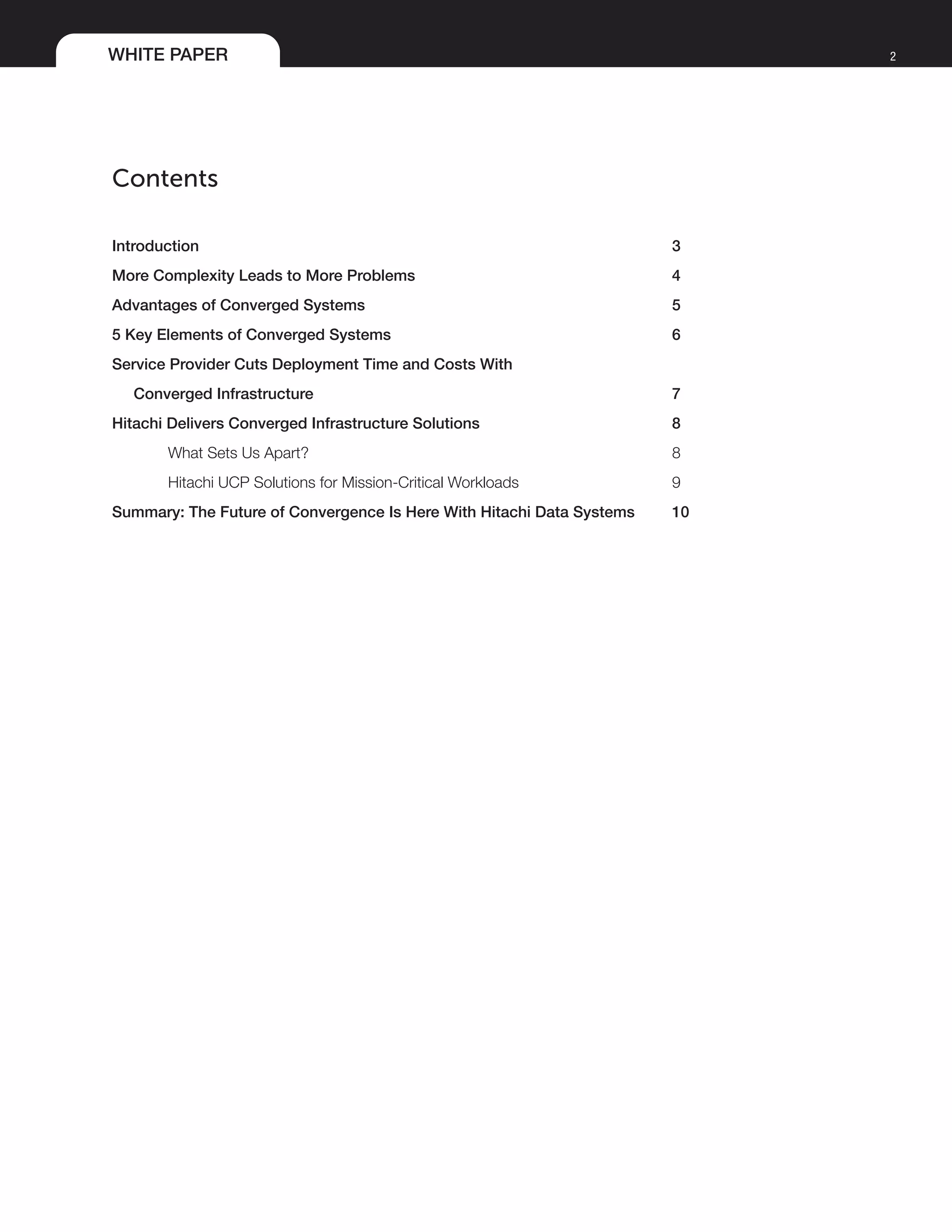 The Future of Convergence Paper | PDF