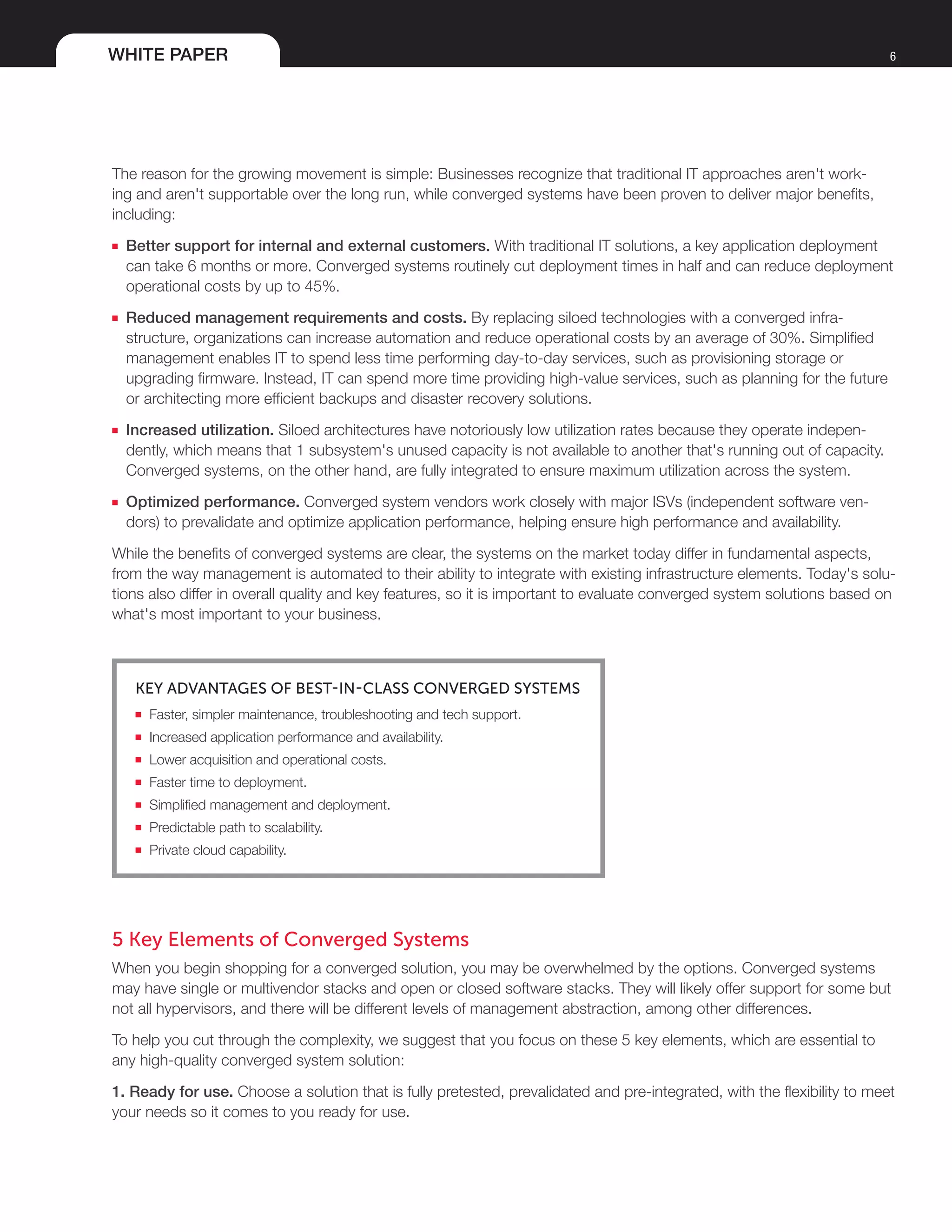 The Future of Convergence Paper | PDF