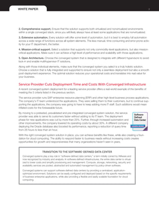 The Future of Convergence Paper | PDF