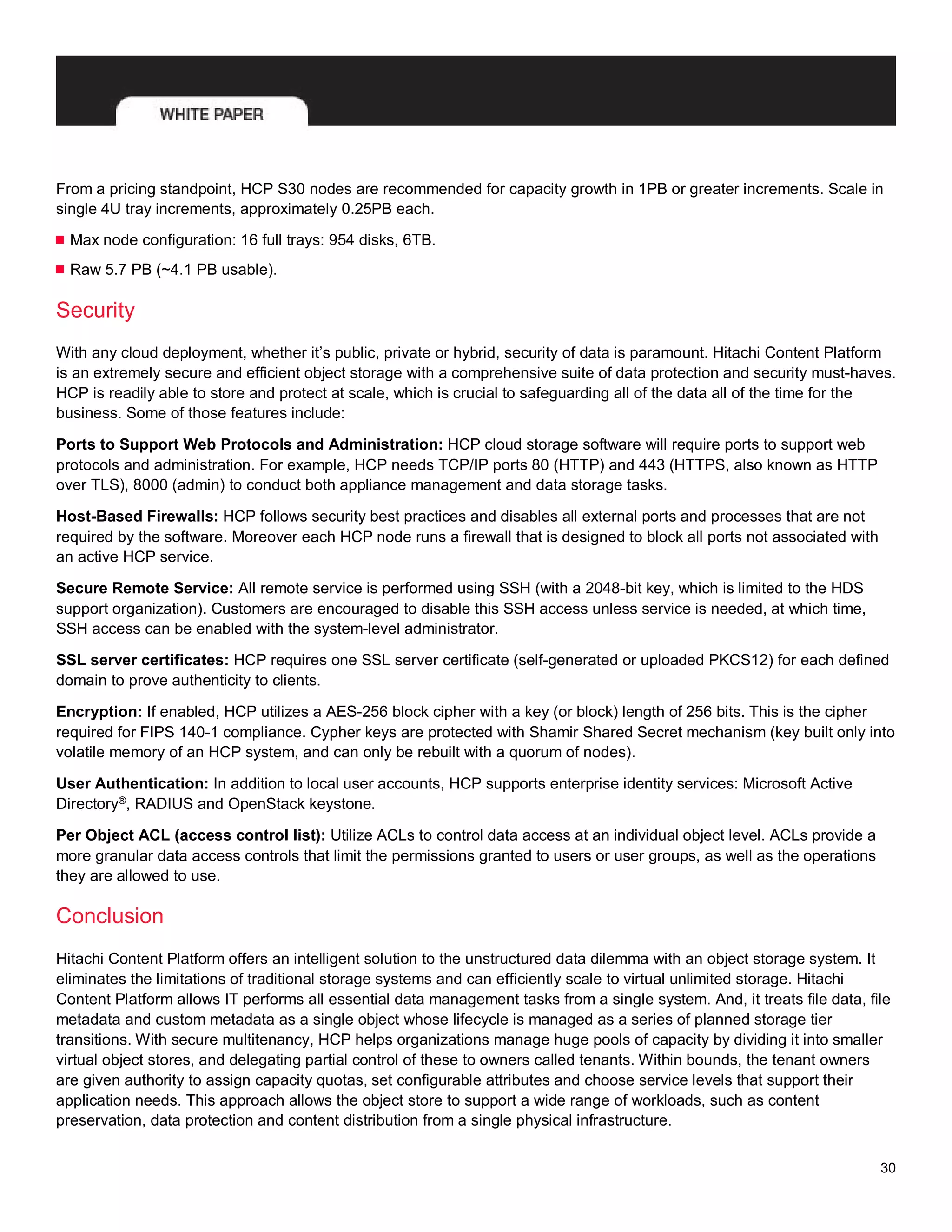 Hitachi content-platform-architecture-fundamentals | PDF