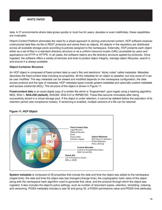 Hitachi content-platform-architecture-fundamentals | PDF