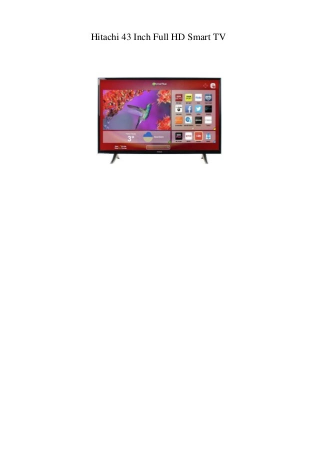 Hitachi 43 Inch Full HD Smart TV
