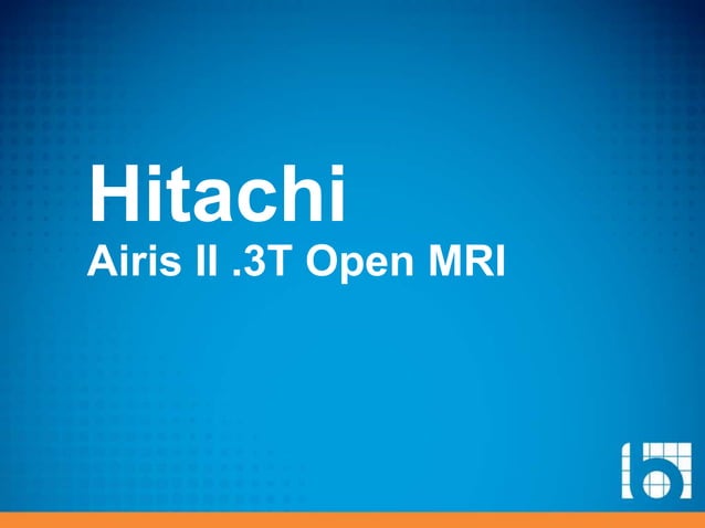 Hitachi Airis II for Sale | PPTX