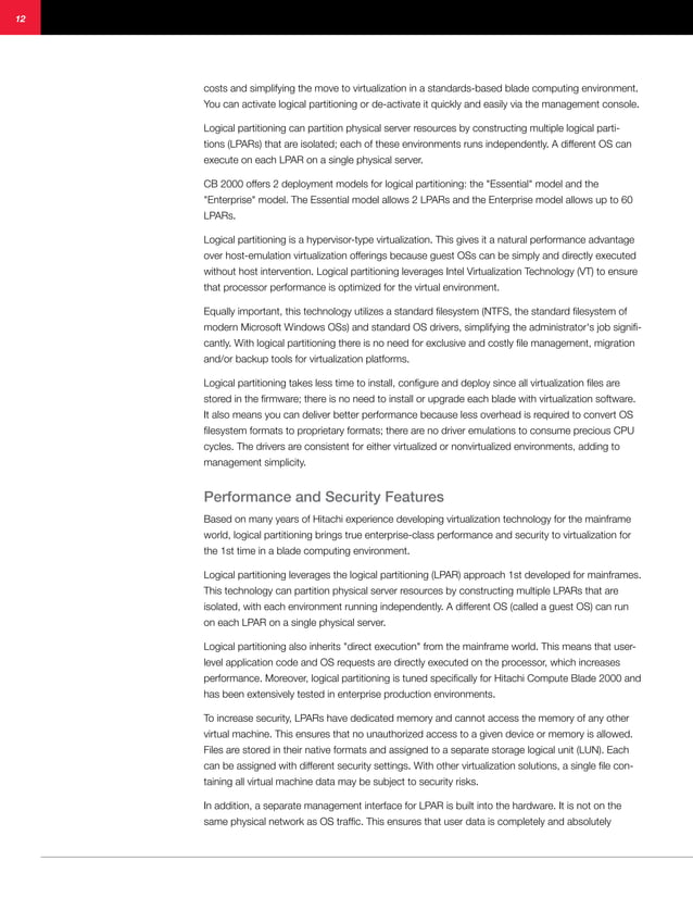 Hitachi compute blade 2000 executive overview | PDF