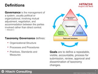 Taxonomy Governance Through Metrics | PDF