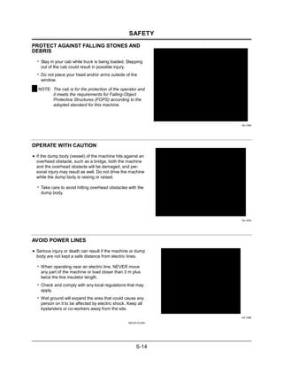 Hitachi EH3500AC II Rigid Frame Truck operator’s manual (Serial No ...