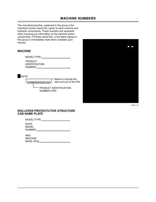 Hitachi EH3500AC II Rigid Frame Truck operator’s manual (Serial No ...