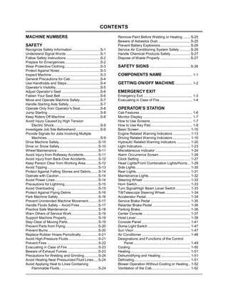 Hitachi EH3500AC II Rigid Frame Truck operator’s manual (Serial No ...