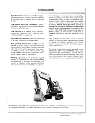 Hitachi EX1100 Excavator operator’s manual Serial No. 01177 and up.pdf