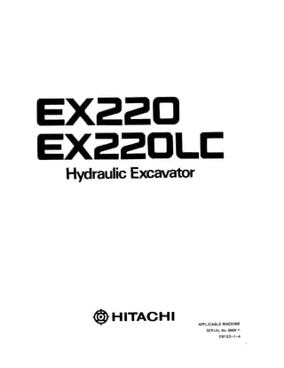 Hitachi EX220LC Excavator operator’s manual Serial No. 5666 and up.pdf
