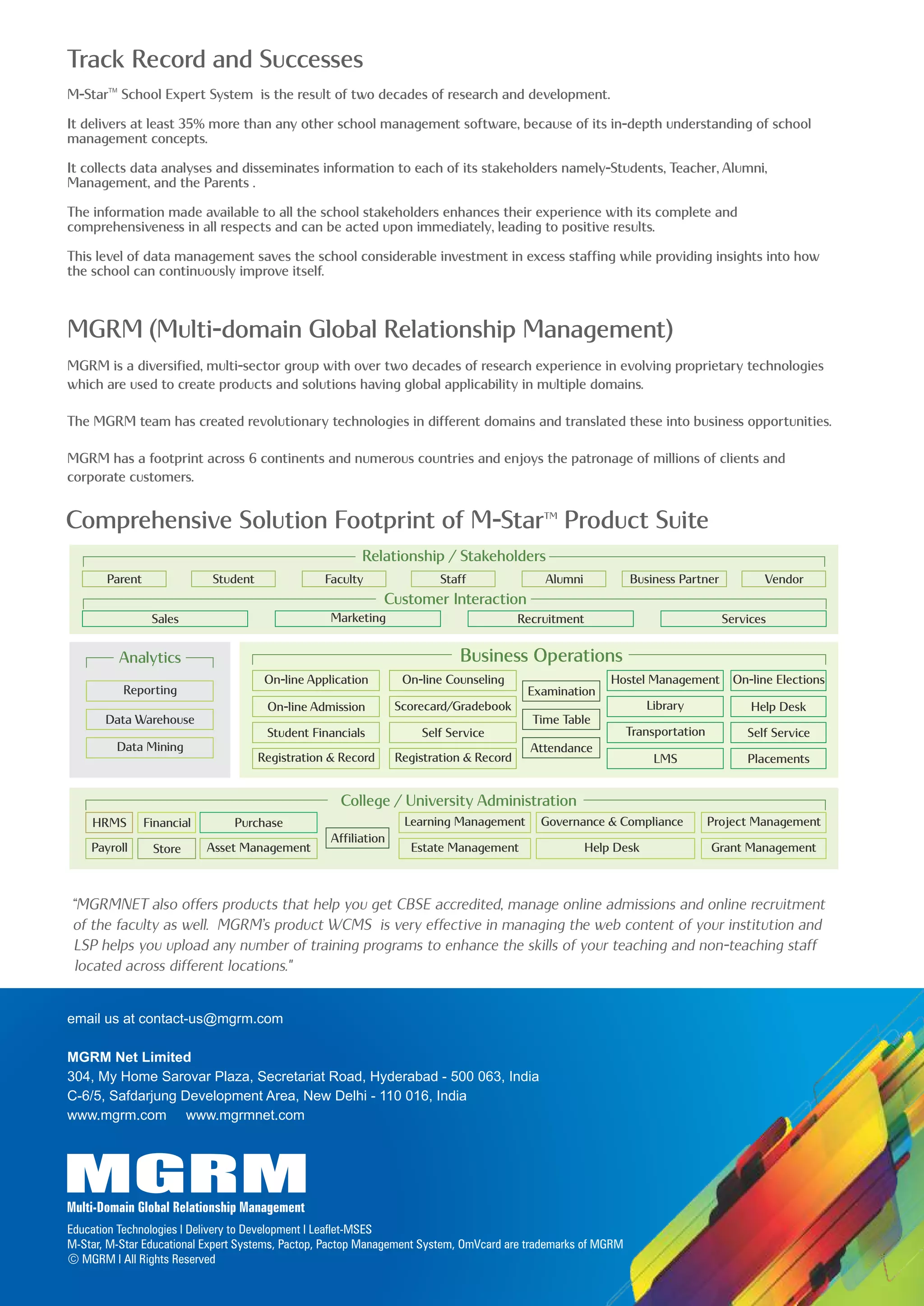 M-Star School Expert System - The Most Rewarding Way To Run Your School ...