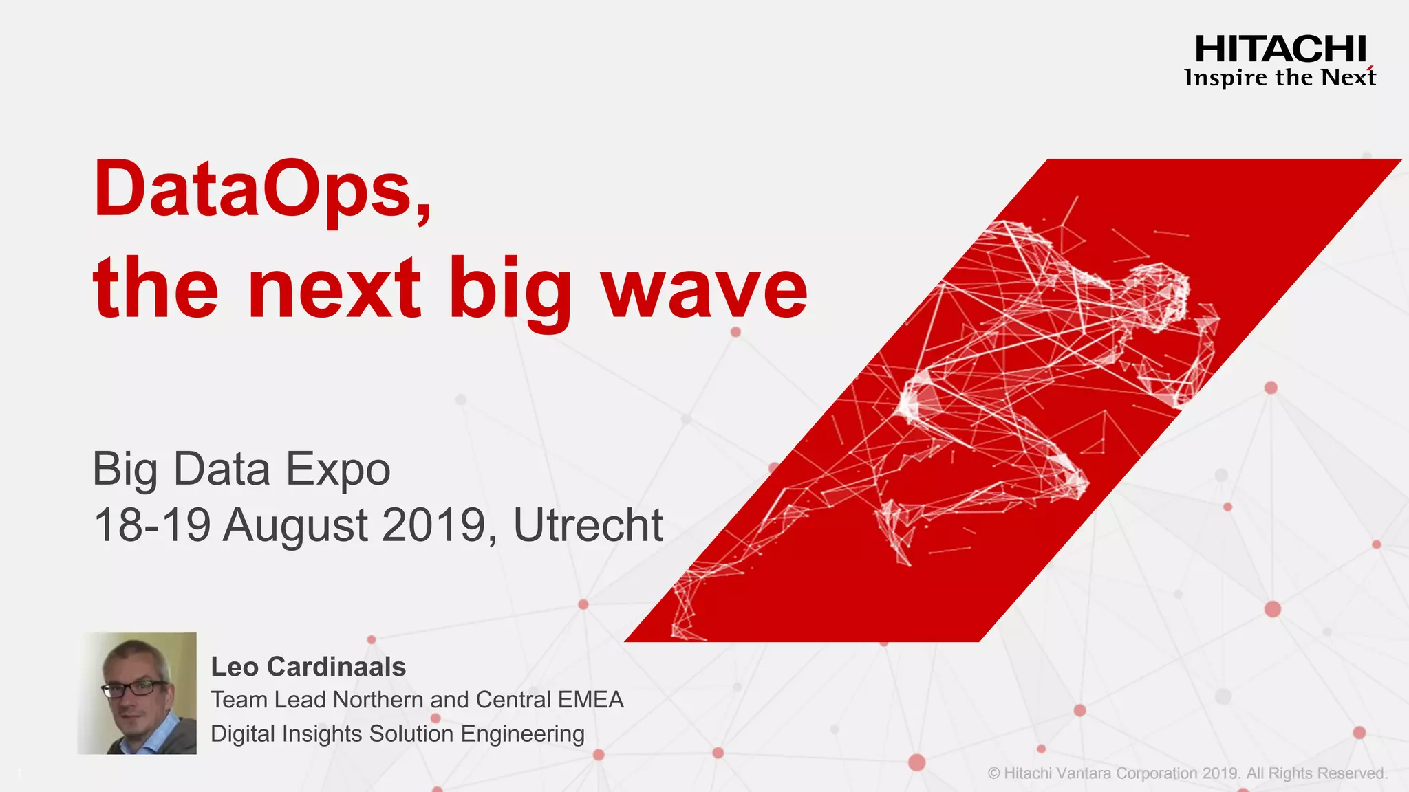 DATAOPS: THE NEXT BIG WAVE ON YOUR DATA JOURNEY - Big Data Expo | PPT
