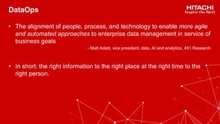 DATAOPS: THE NEXT BIG WAVE ON YOUR DATA JOURNEY - Big Data Expo | PPT
