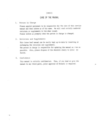 Hitachi UH02 Excavator Service Repair Manual.pdf