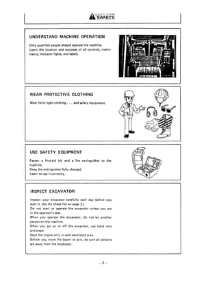 Hitachi UH123 Hydraulic Excavator operator’s manual Serial No. 30001 ...