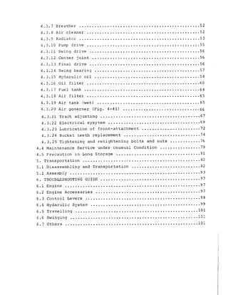 Hitachi UH801 Hydraulic Excavator operator’s manual Serial No. 0148 and up.pdf