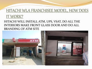 HITACHI WHITE LABEL ATM RENTAL MODEL PPT | PPTX