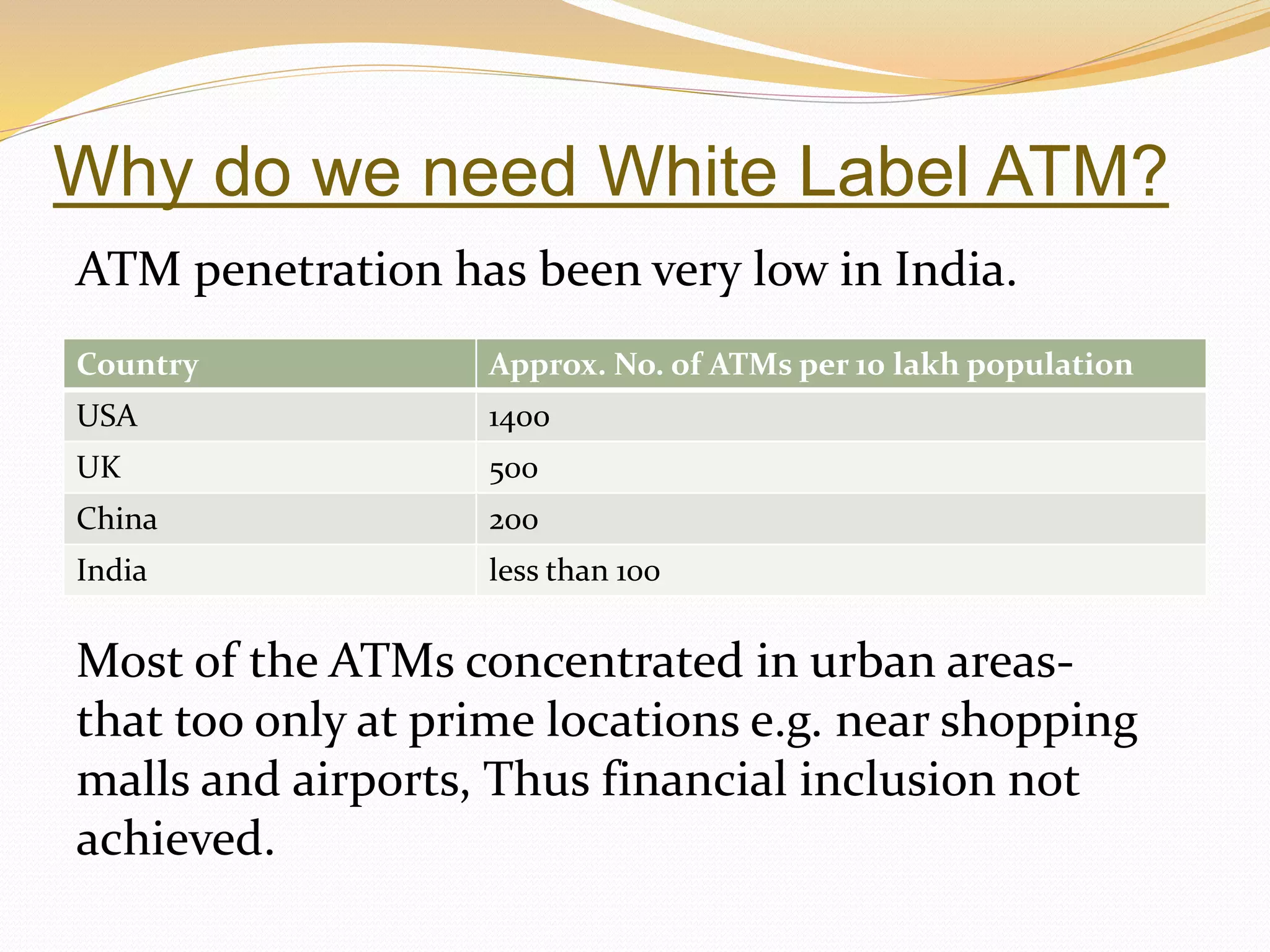 HITACHI WHITE LABEL ATM & CRM ( CASH RECYCLER MACHINE ) | PPTX