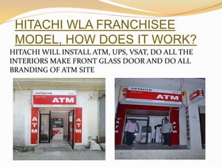 HITACHI WHITE LABEL ATM & CRM ( CASH RECYCLER MACHINE ) | PPTX ...