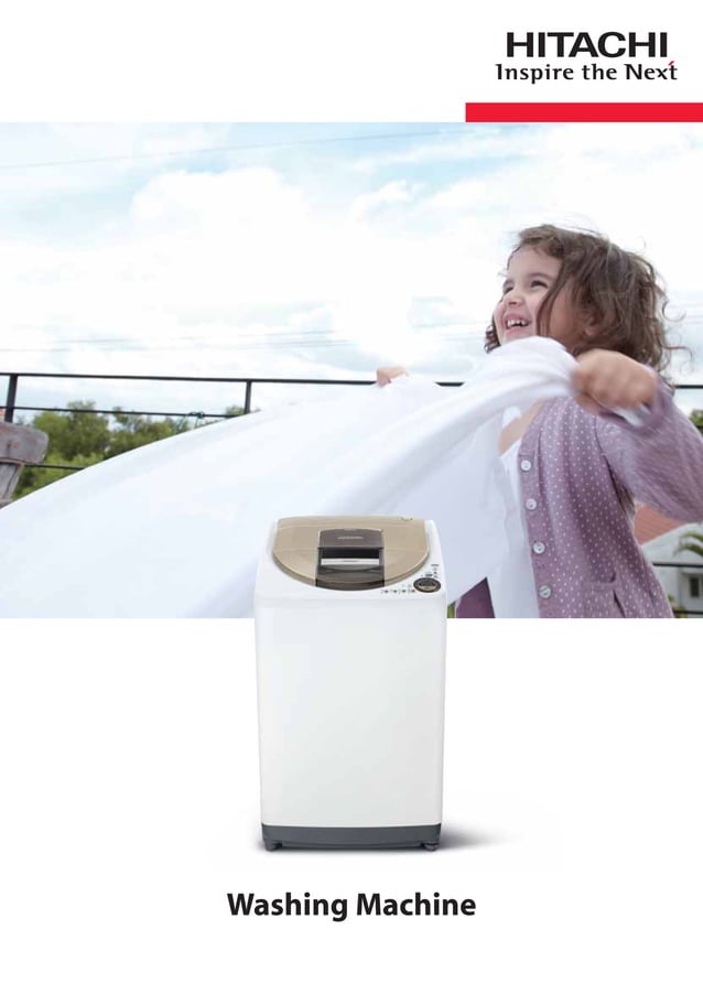 Hitachi Washing Machine Catalogue | PDF