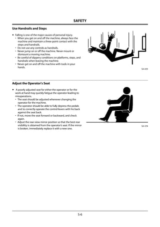 Hitachi zaxis 470 lc 5b hydraulic excavator operator manual | PDF