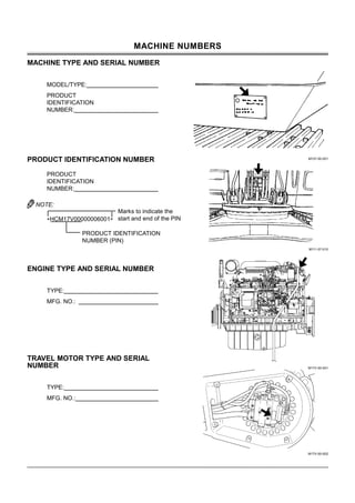 Hitachi zaxis 800 excavator operator manual | PDF | Home Appliances ...