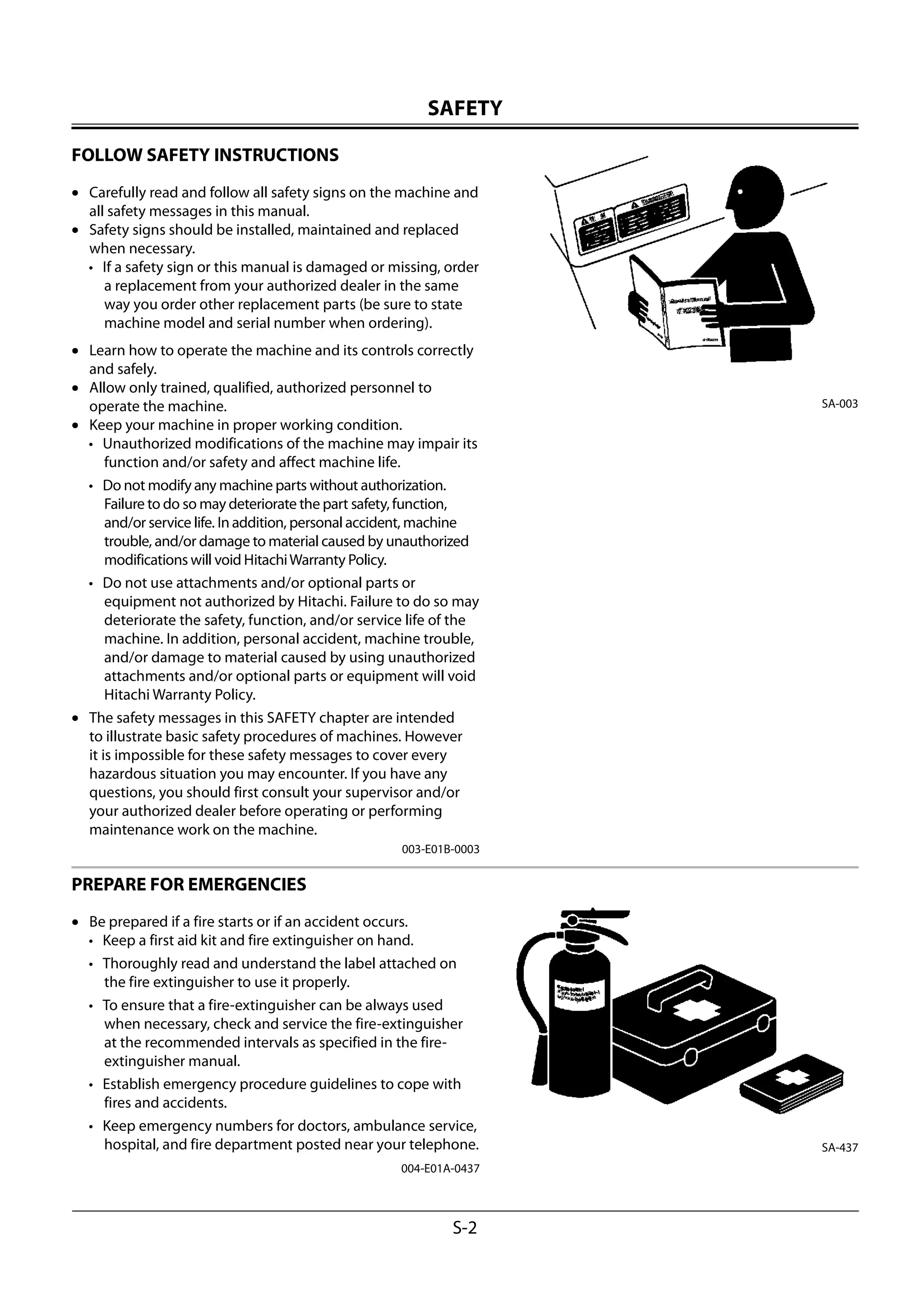 Hitachi zaxis 870 lch 3 excavator operator manual | PDF