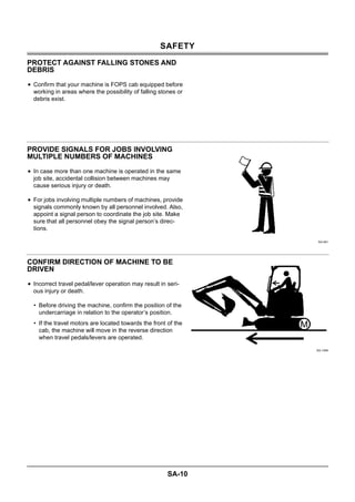 Hitachi zaxis zx 27 u 3 class excavator service repair manual | PDF ...