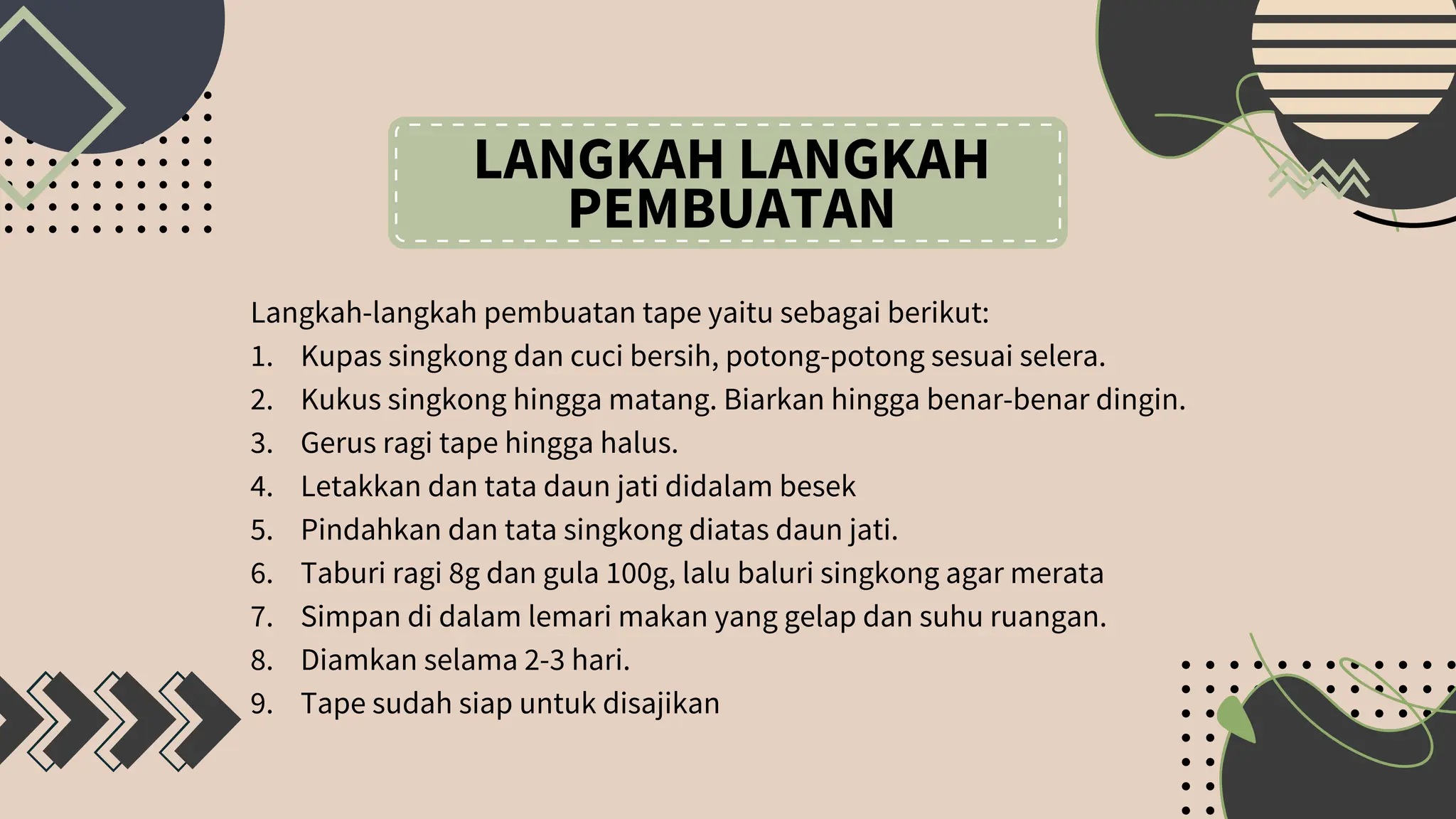 Laporan Akhir Praktikum Membuat Tape (Biologi) | PDF