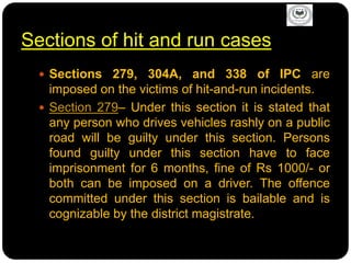 HIT AND RUN CASES | PPTX