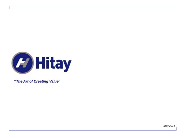Hitay Yatırım Holding (Emin Hitay) | PPTX