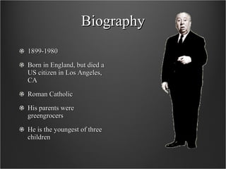 Alfred Hitchcock | PPT