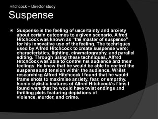 Hitchcock – director study | PPT