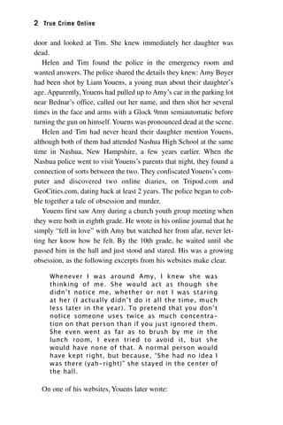 Sample Chapter from True Crime Online | PDF