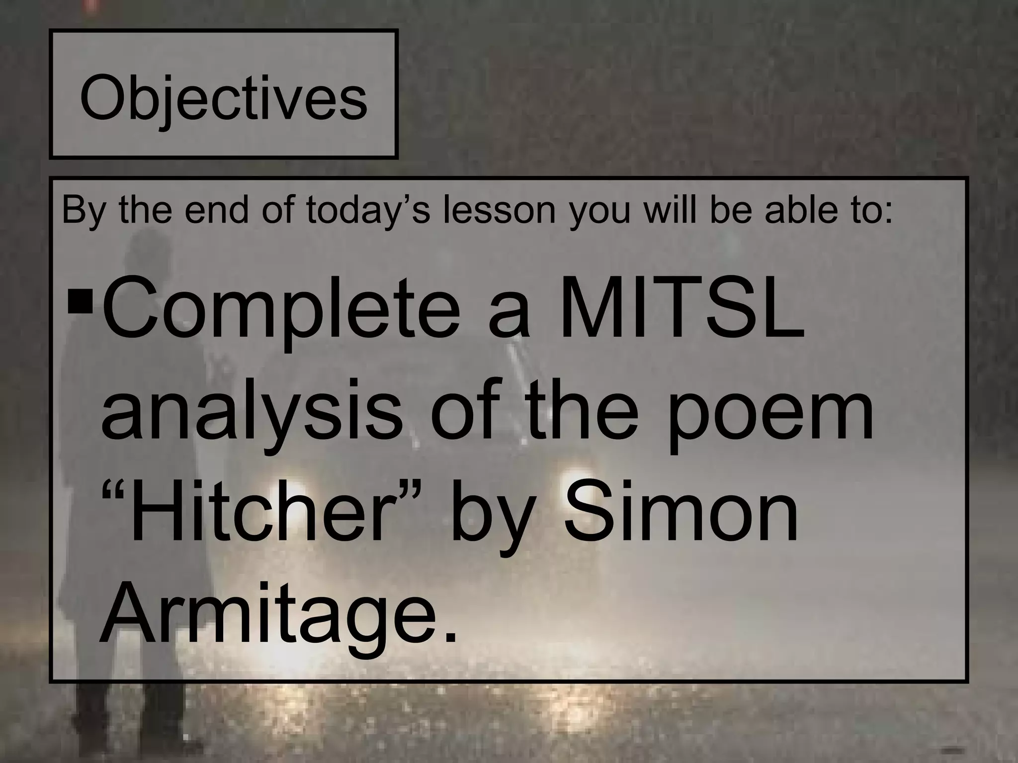 Hitcher Armitage | PPT