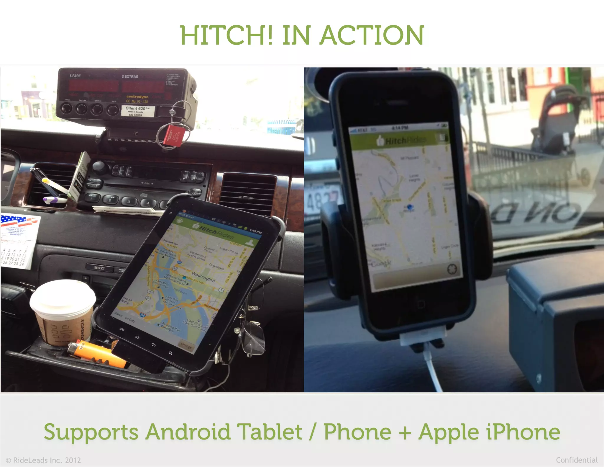 Presentation - Mobile App and Service Overview: HITCH! | PDF