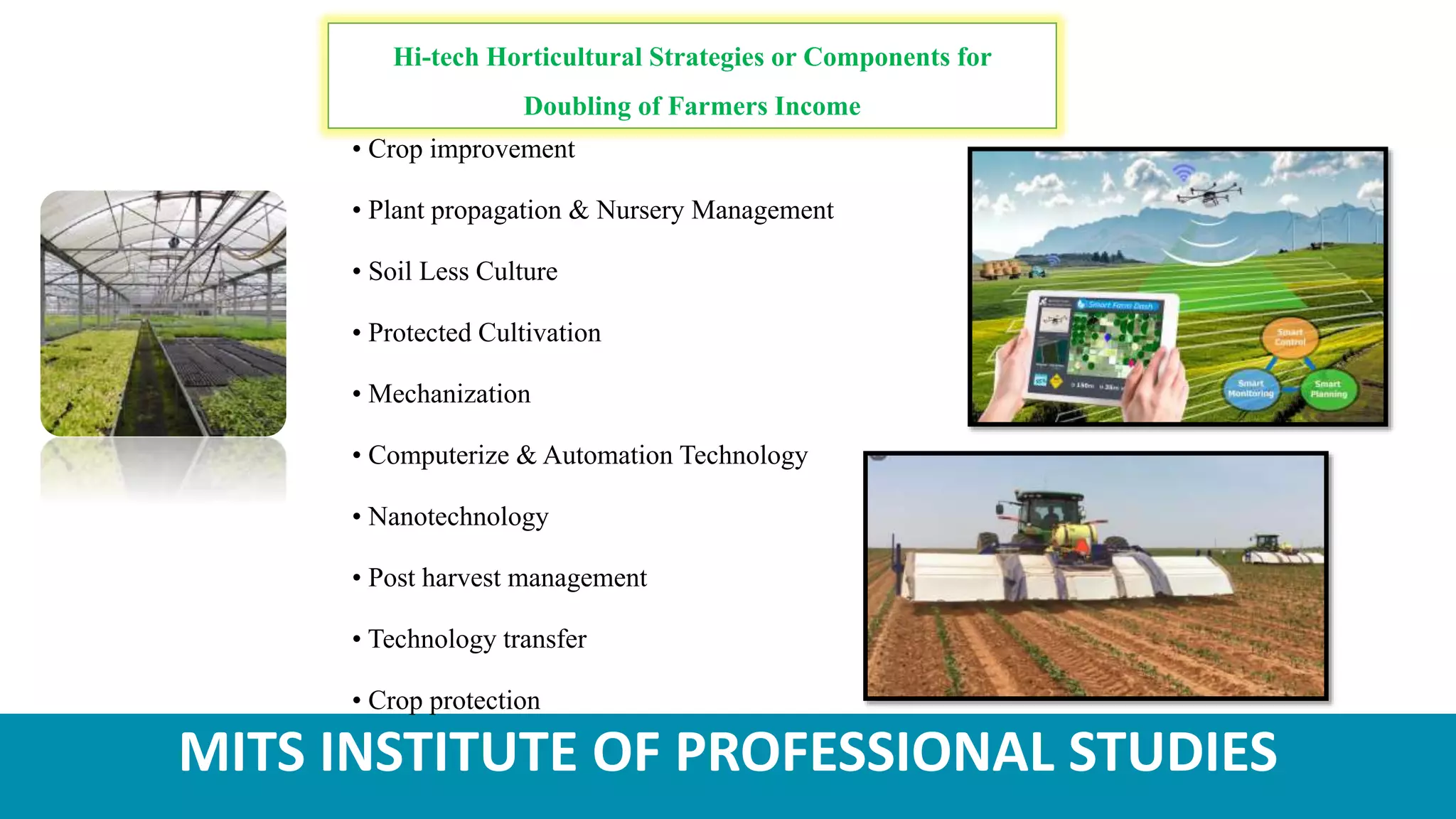 Hitech horticulture | PPTX