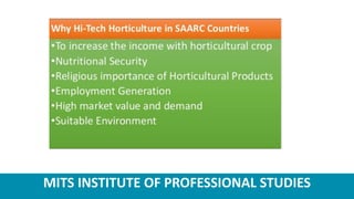 Hitech horticulture | PPTX