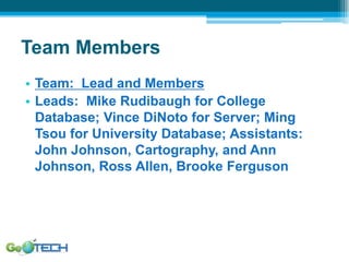 National Geospatial Map | PPTX